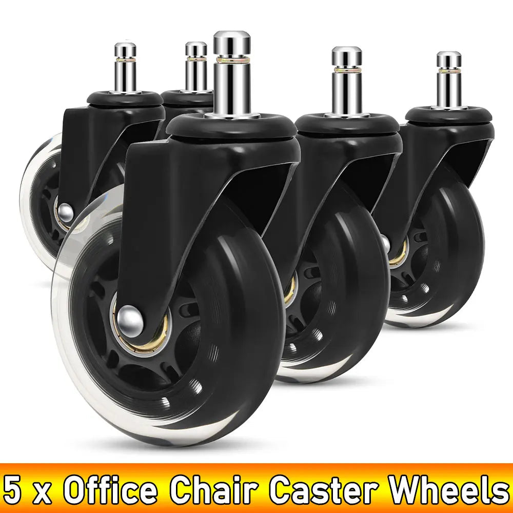 Swivel Roller Office Chair Wheels 5PCS