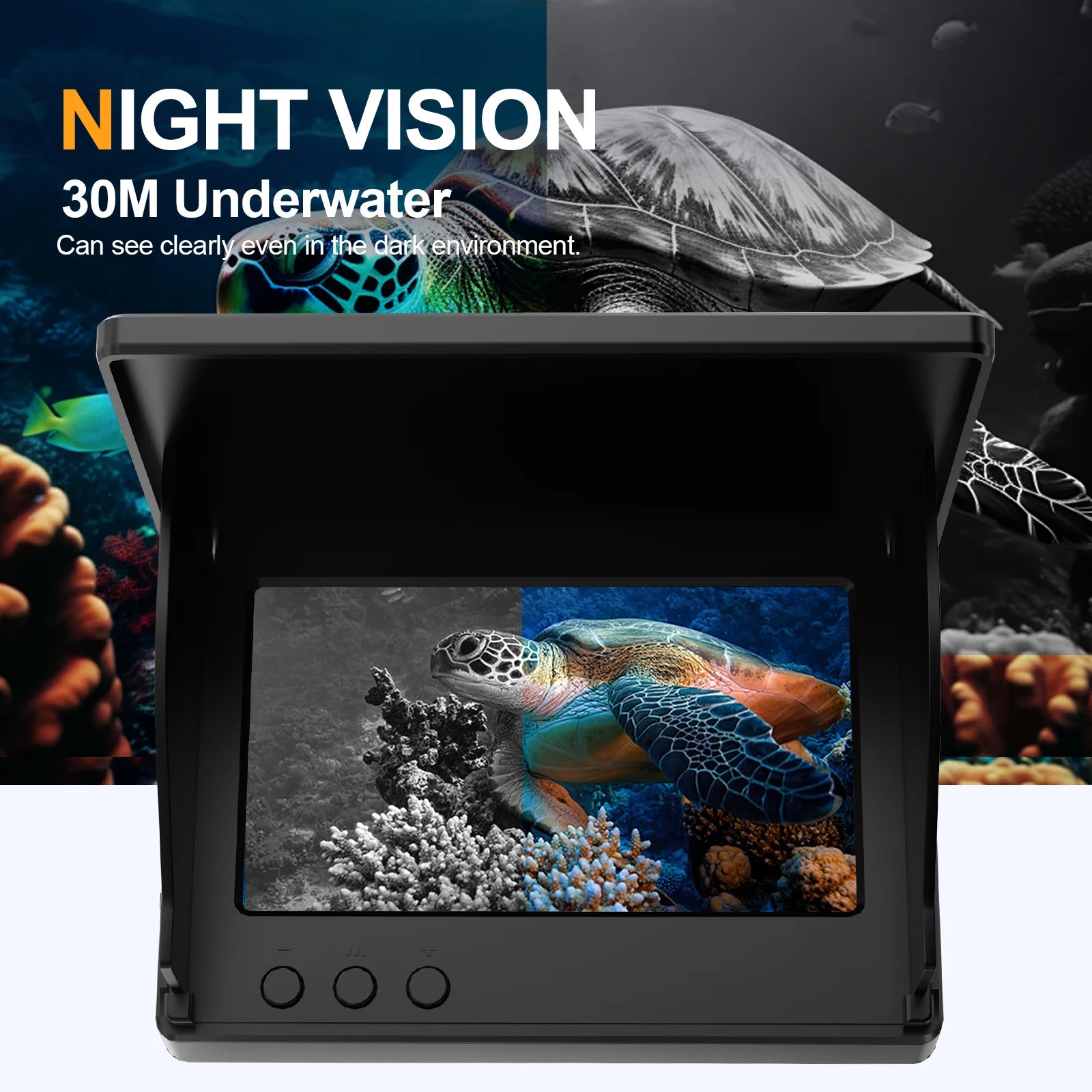 Night Vision Fishing Camera With LCD