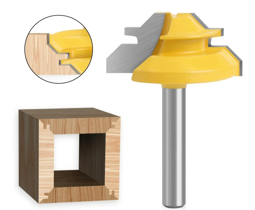 45 Degrees Woodworking Router Bit
